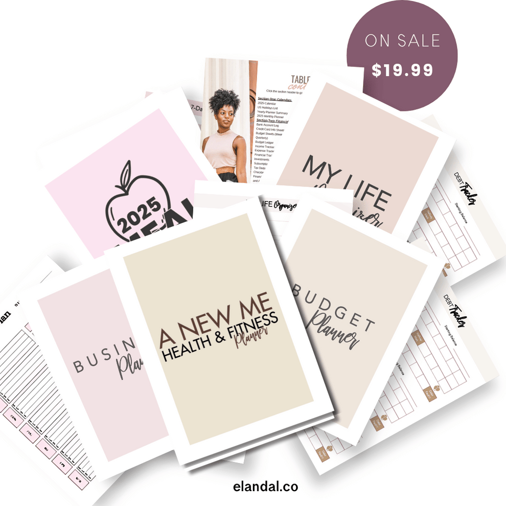 Ultimate Printable Bundle: 305+ Pages of Planning Resources – El and Al Co.