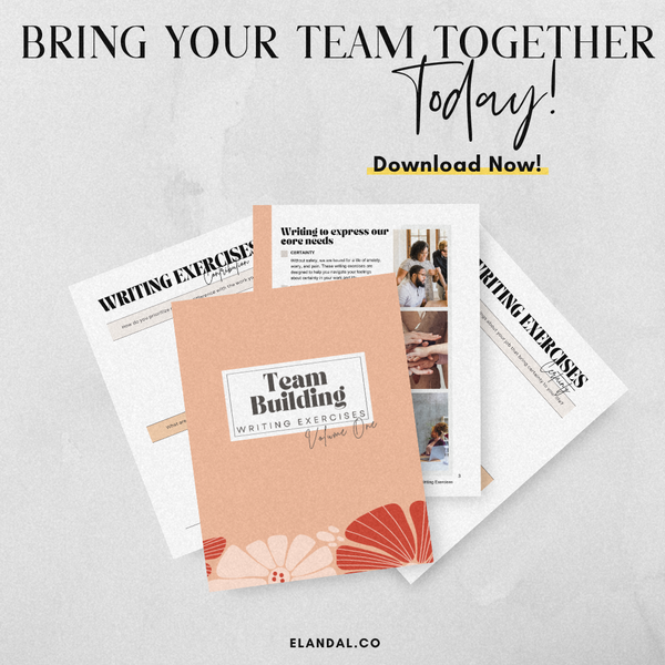 Printable Team Building Writing Exercises - Volume One – El and Al Co.