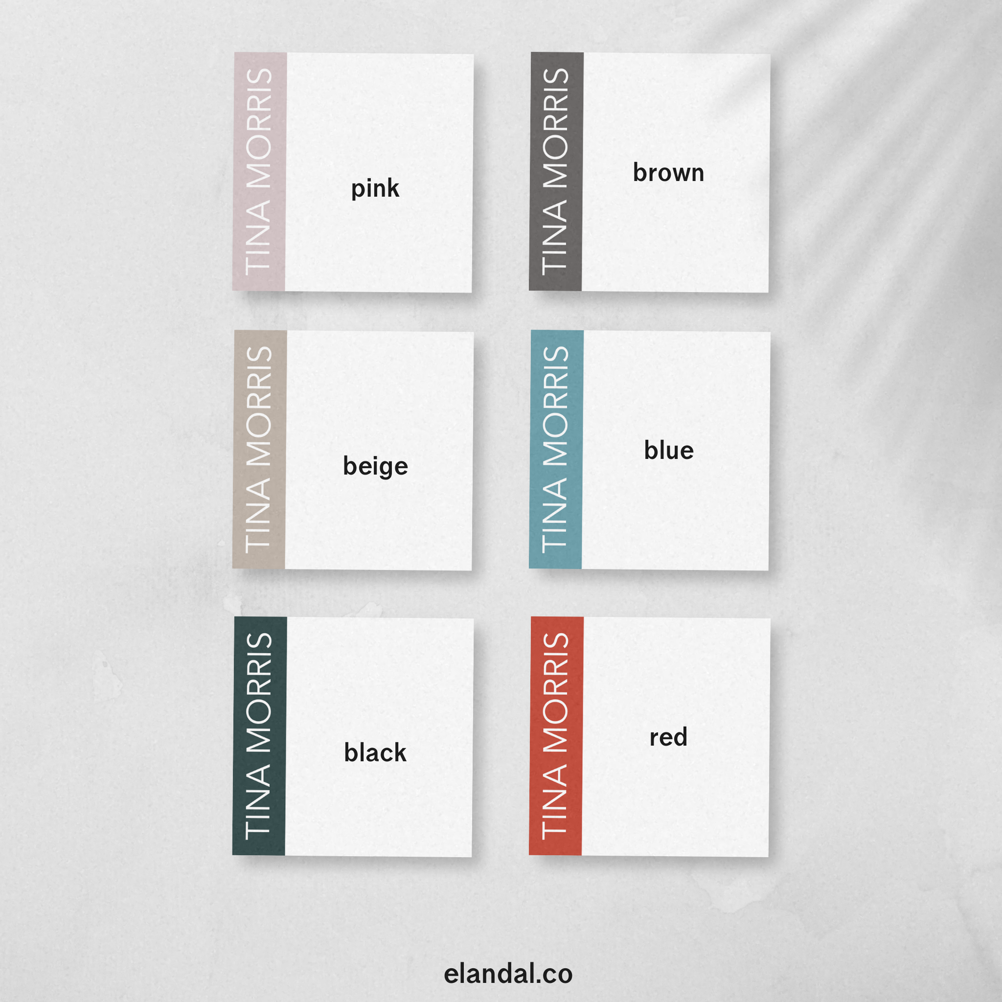 Personalized Sticky Notes with Color Side Panel, 3x3 in. Adhesive Mini ...