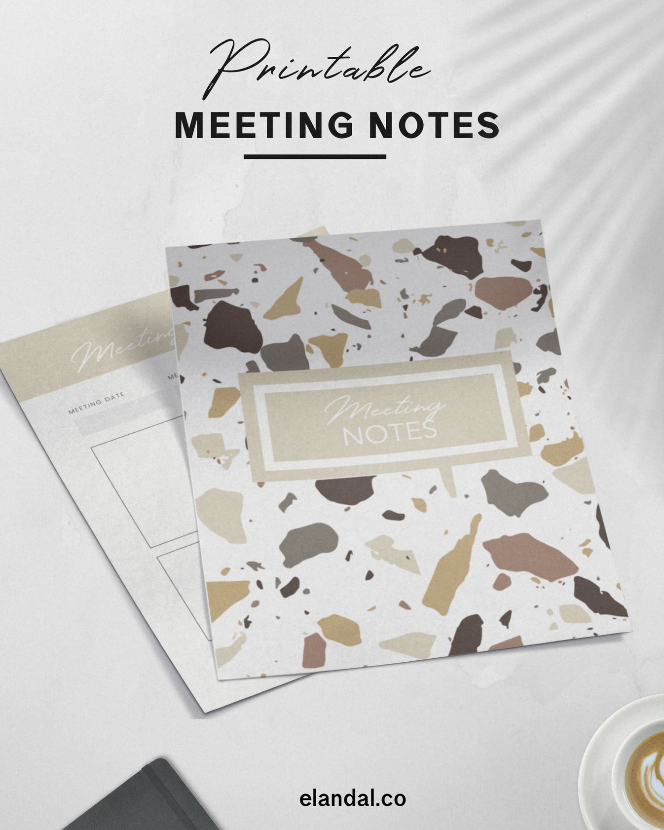 Printable Meeting Planning Pages – El and Al Co.