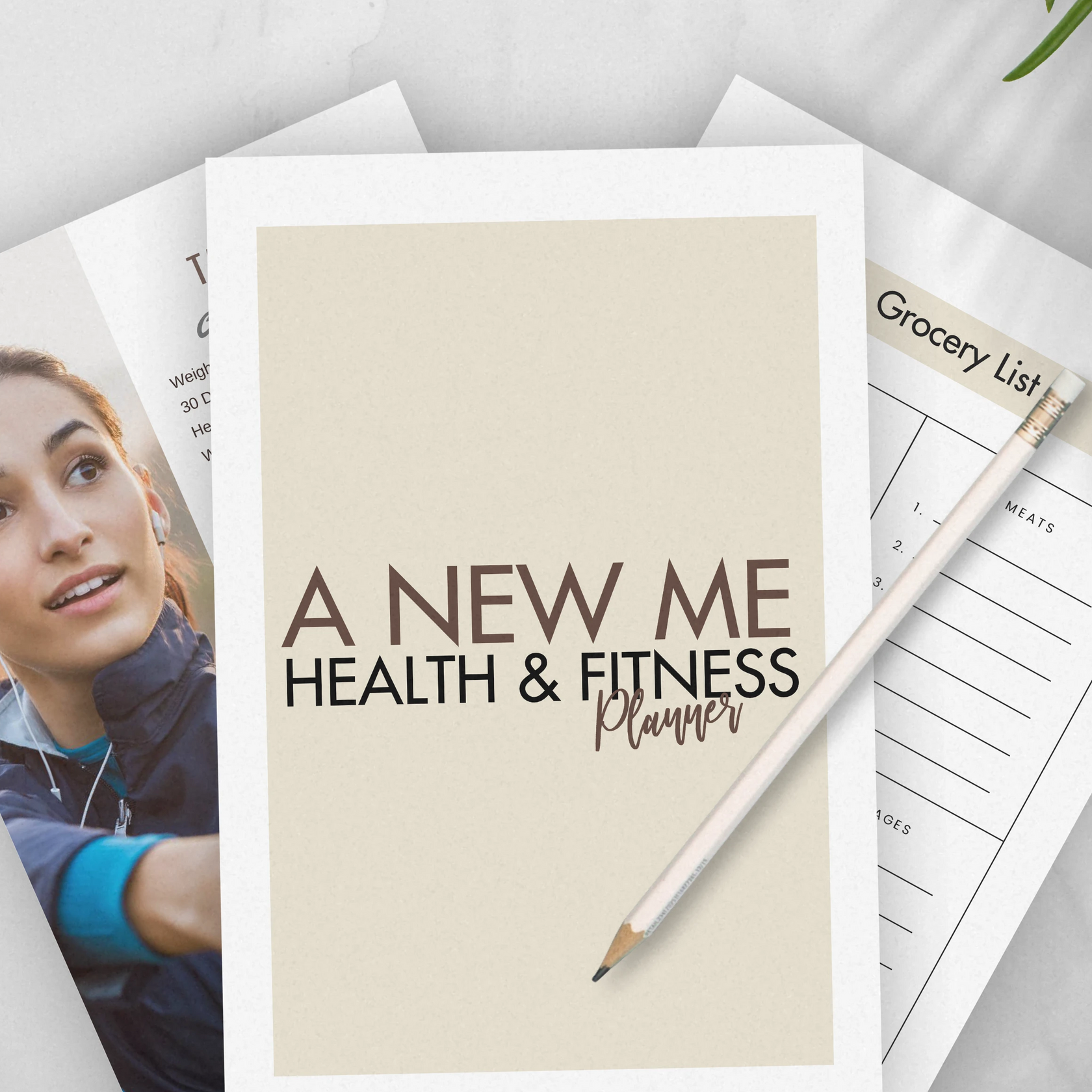 Printable Health and Fitness Planner, 40+ Pages of Wellness Resources ...
