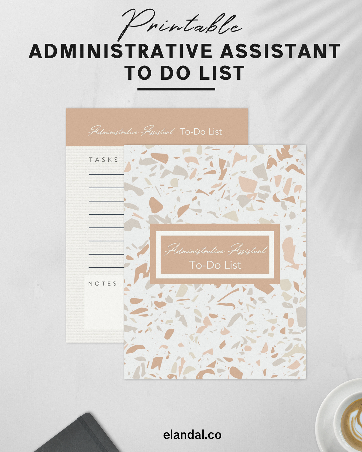 Administrative Assistant Printable To-Do List – El and Al Co.