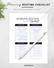 Printable Morning Routine Checklist Daily Planner Habit Inserts – El ...